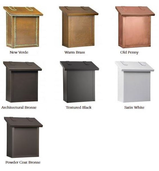 Pasadena Mailbox POST Horizontal - AF-22 - Lighting Outfitters